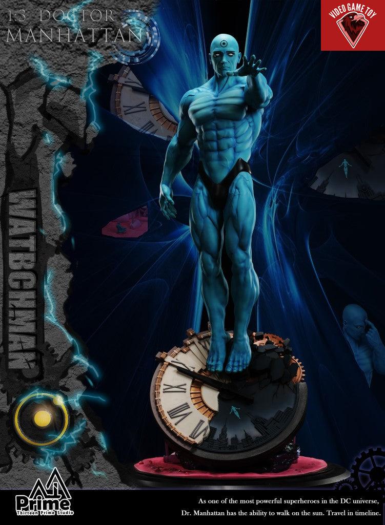 Thirteen prime Studio – DC 13 Series-Dr. Manhattan Statue – Video Game Toy