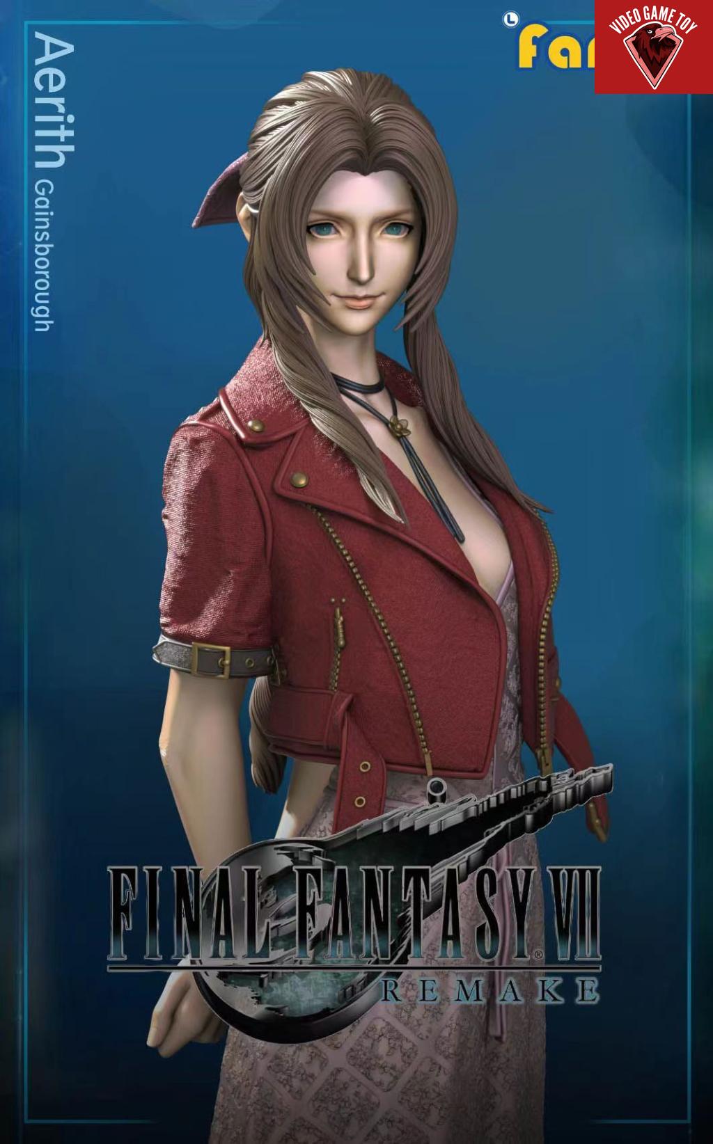 FanArt Studio – Final Fantasy 7 Aerith – Video Game Toy
