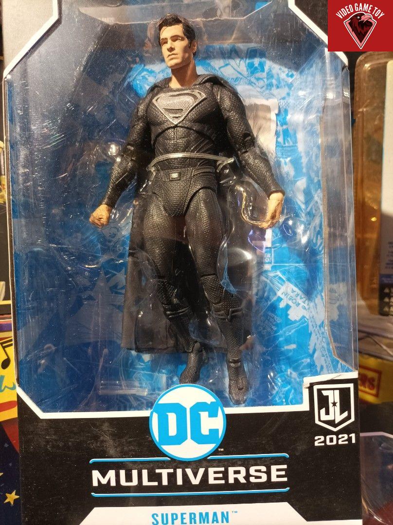 McFarlane Studio – DC Black Superman – Video Game Toy