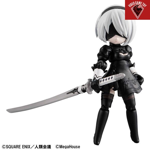 MegaHouse Studio – Desktop Army NieR:Automata Ver1.1a Collab 2B Posable ...